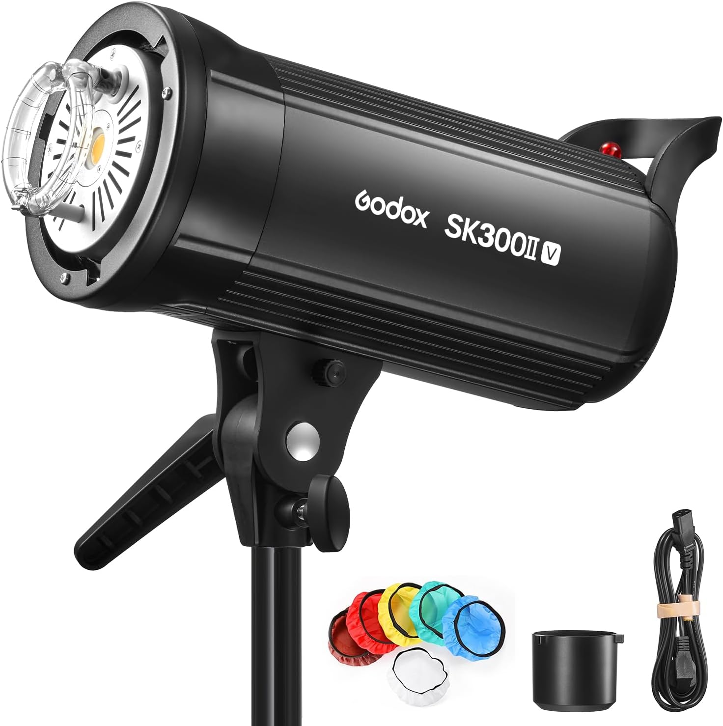 Amazon.com : Godox SK300IIV Photo Studio Strobe Flash, 300Ws GN58 5700K ...
