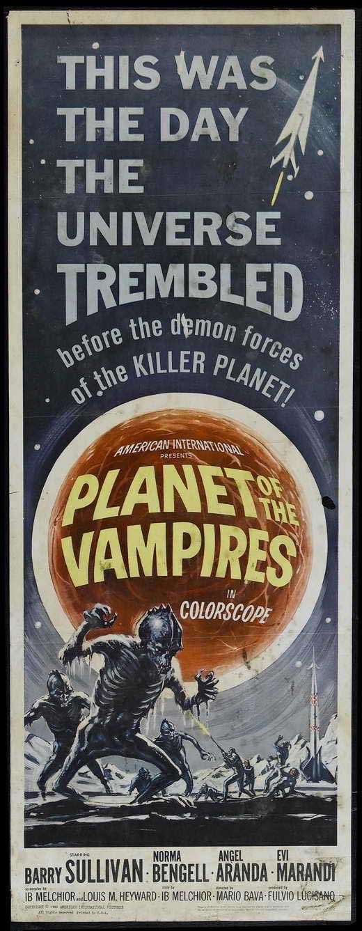 The Planet Of Vampires Poster