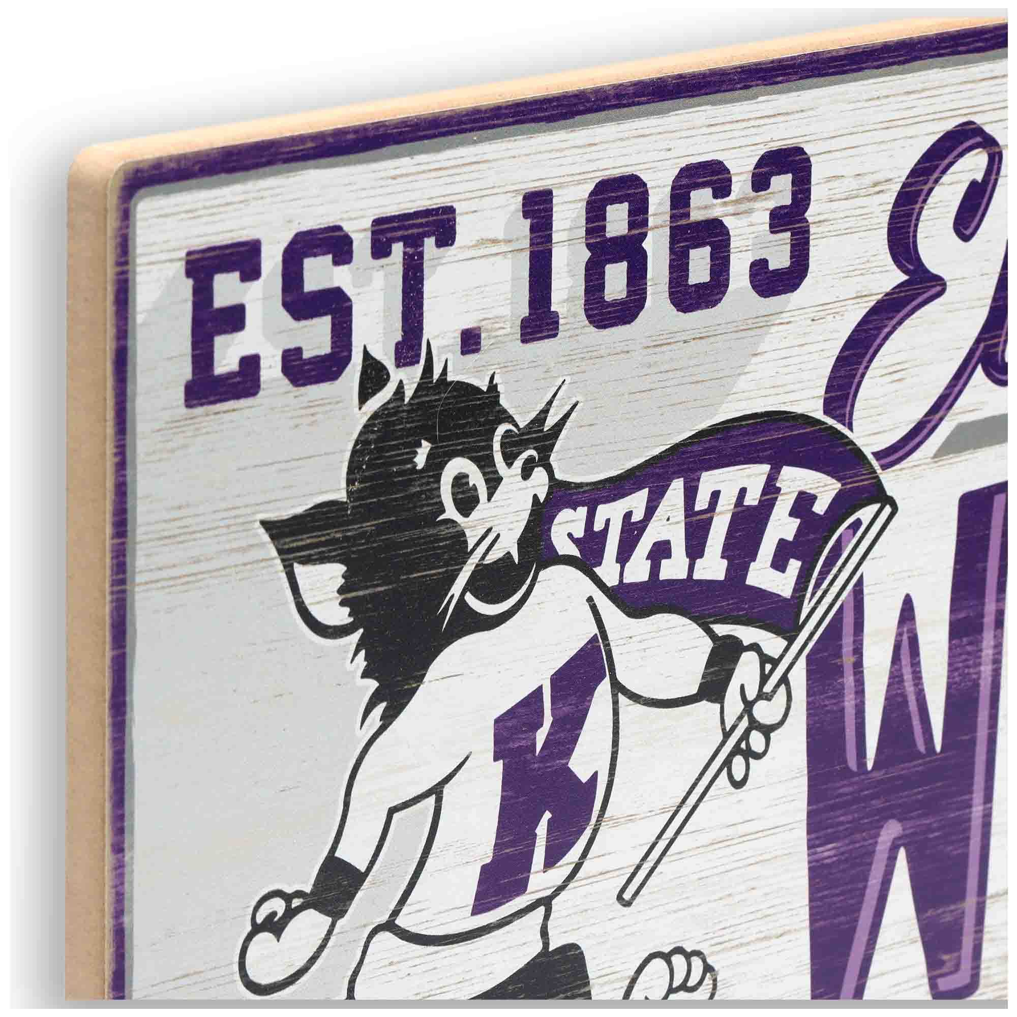 K State Wildcat Clipart Smiling
