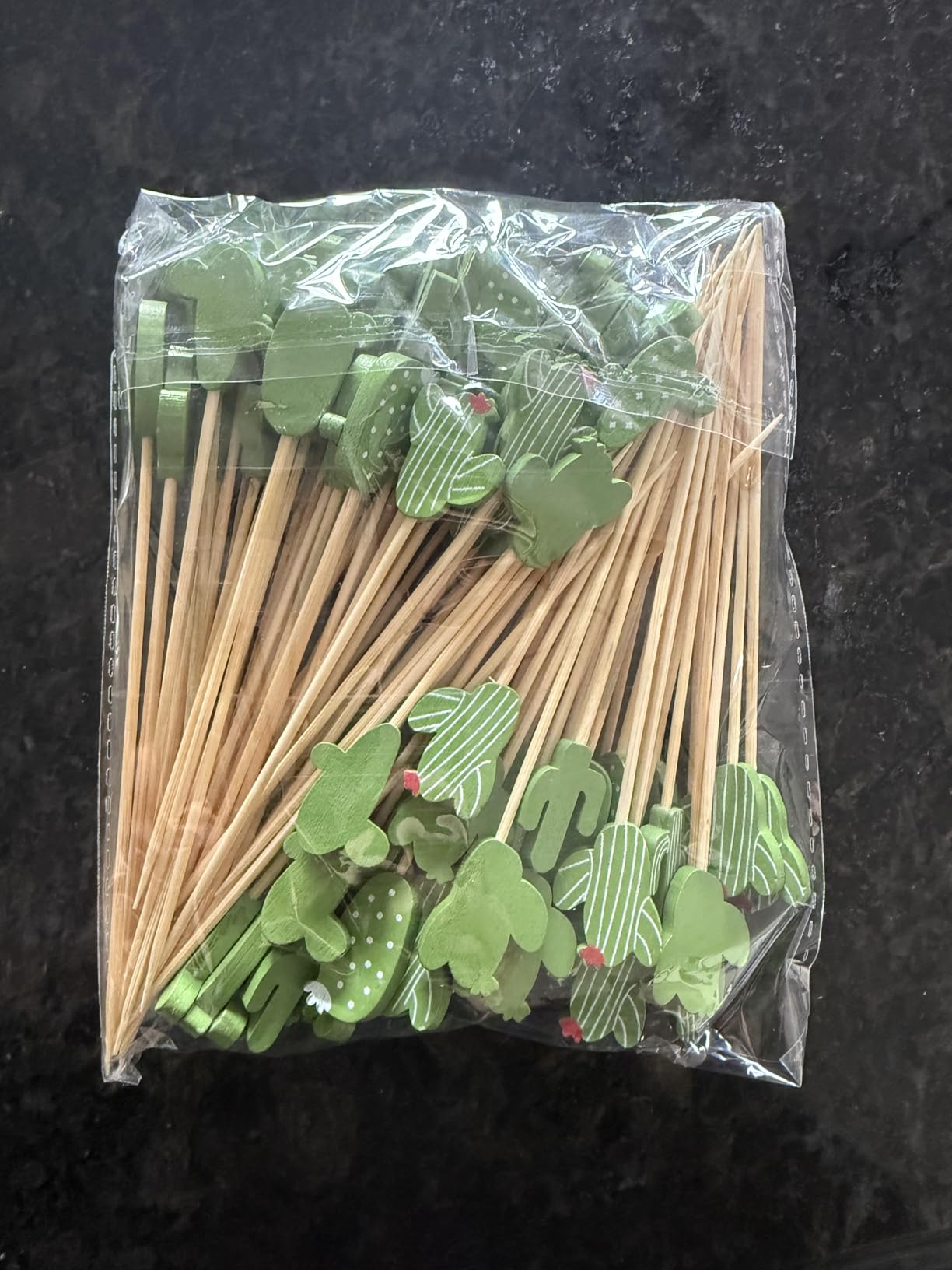 Amazon.com | 200Pcs Cactus Cocktail Picks,Tropical Cacti Cocktail Picks ...