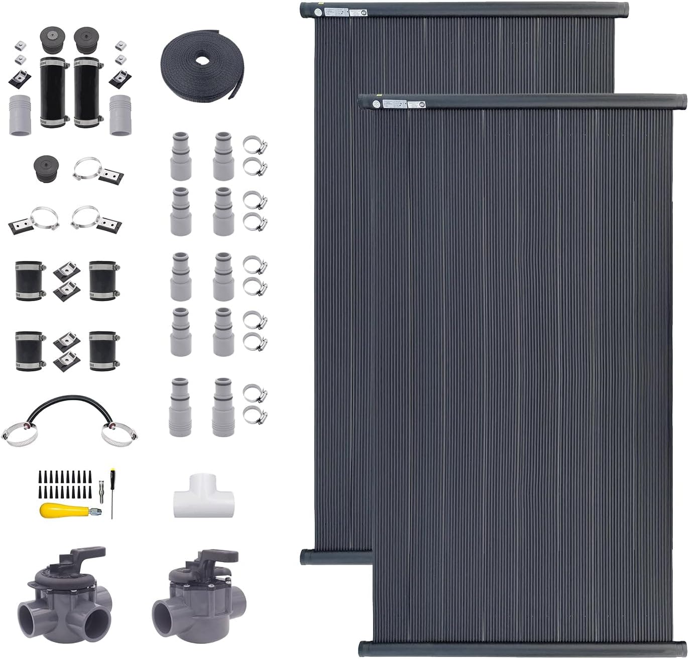 Amazon.com : SolarPoolSupply Triple Threat MAX Solar Pool Heating ...