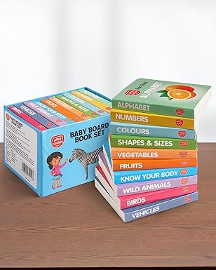 Play Nation Premium My First Learning Set Of 10 Premium Library Board ...