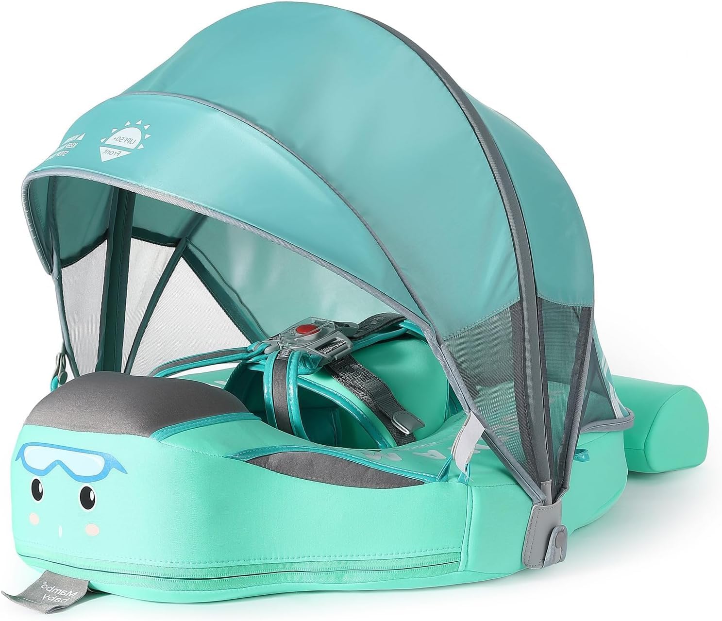 Amazon.com: 2026 Mambobaby Float with UPF 50+ Sun Protection Canopy Big ...