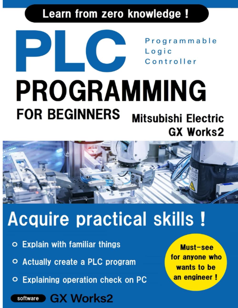 Buy Basic Plc Programming For Beginners Mitsubishi Electric Gx Works2 Mitsubishi Electric