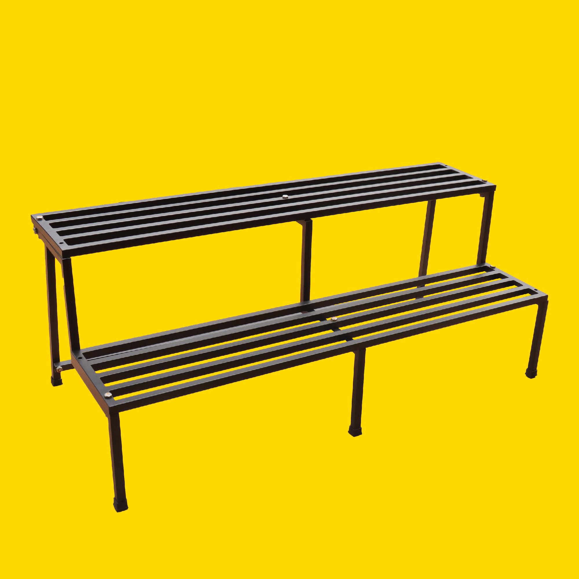 Kraft Seeds by 10CLUB Spectacular 2-Tier Metal Stand | Plant Stands ...