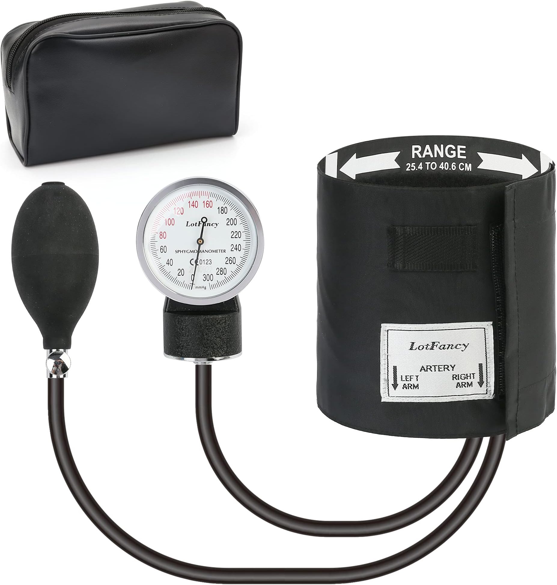Amazon.com: LINE2design 58730-BK Manual Blood Pressure Cuff - Adult ...