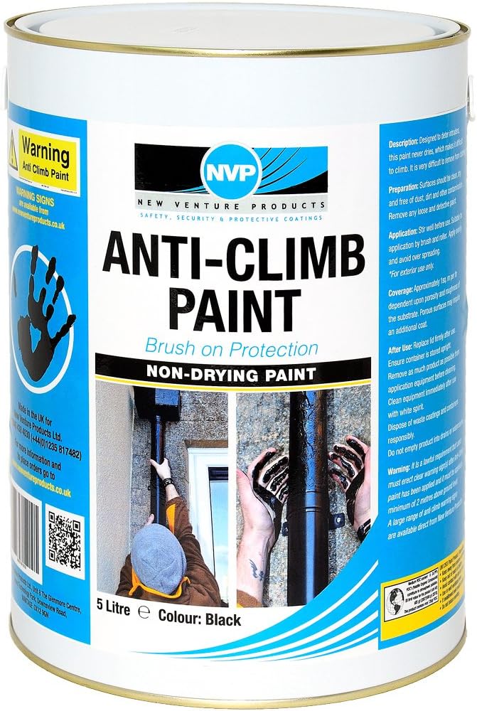 Anti-Climb Security Paint | New Venture Products | Long lasting ...