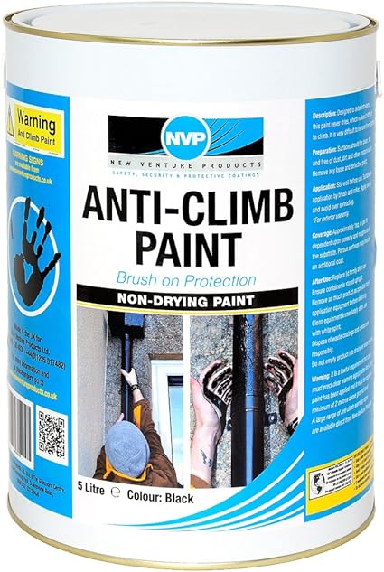 Anti-Climb Security Paint | New Venture Products | Long lasting ...