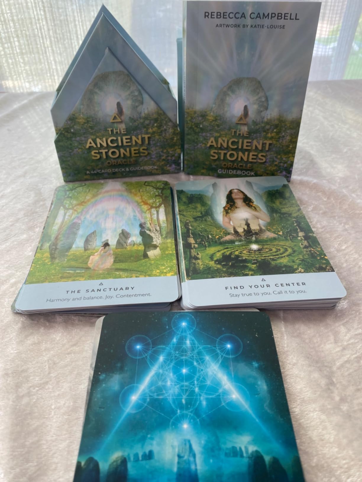 Amazon | The Ancient Stones Oracle: A 44-card Deck and Guidebook ...