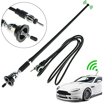 Amazon.com: MAGNADYNE RV73 AM/FM Recreational Rubber MAST Antenna with ...