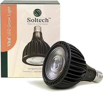 Amazon.com: Aspect Vita™ LED 植物生長燈泡 全光譜,適用於室內植物 12 英吋 - 48 英吋 - 照明下方 - 可調光 - 20 瓦 - 3000K ...
