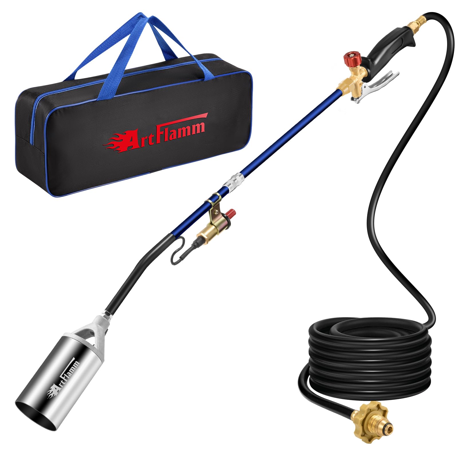 Snapklik.com : ARTFLAMM Portable Propane Torch Weed Burner Kit