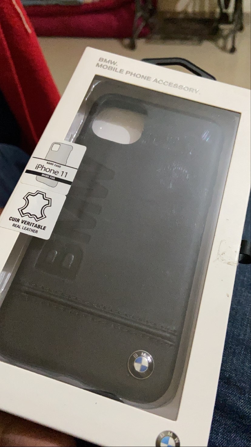 BMW Back Cover for iPhone 11(Leather/Black) : Amazon.in: Electronics