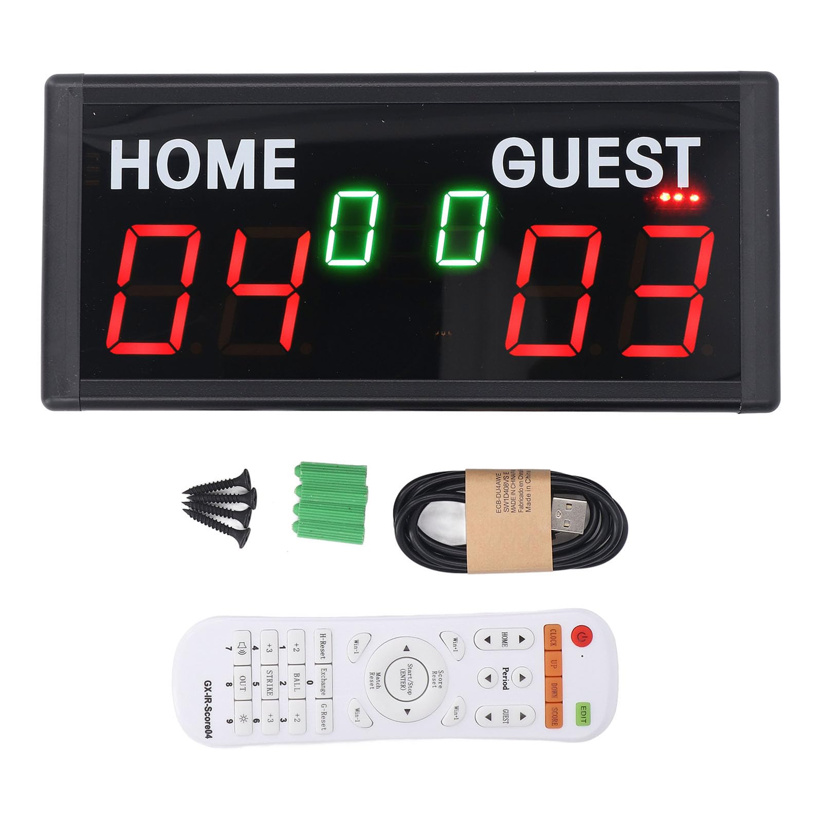 NOENNULL Basketball Scoreboard, Digital Scoreboard with Remote ...