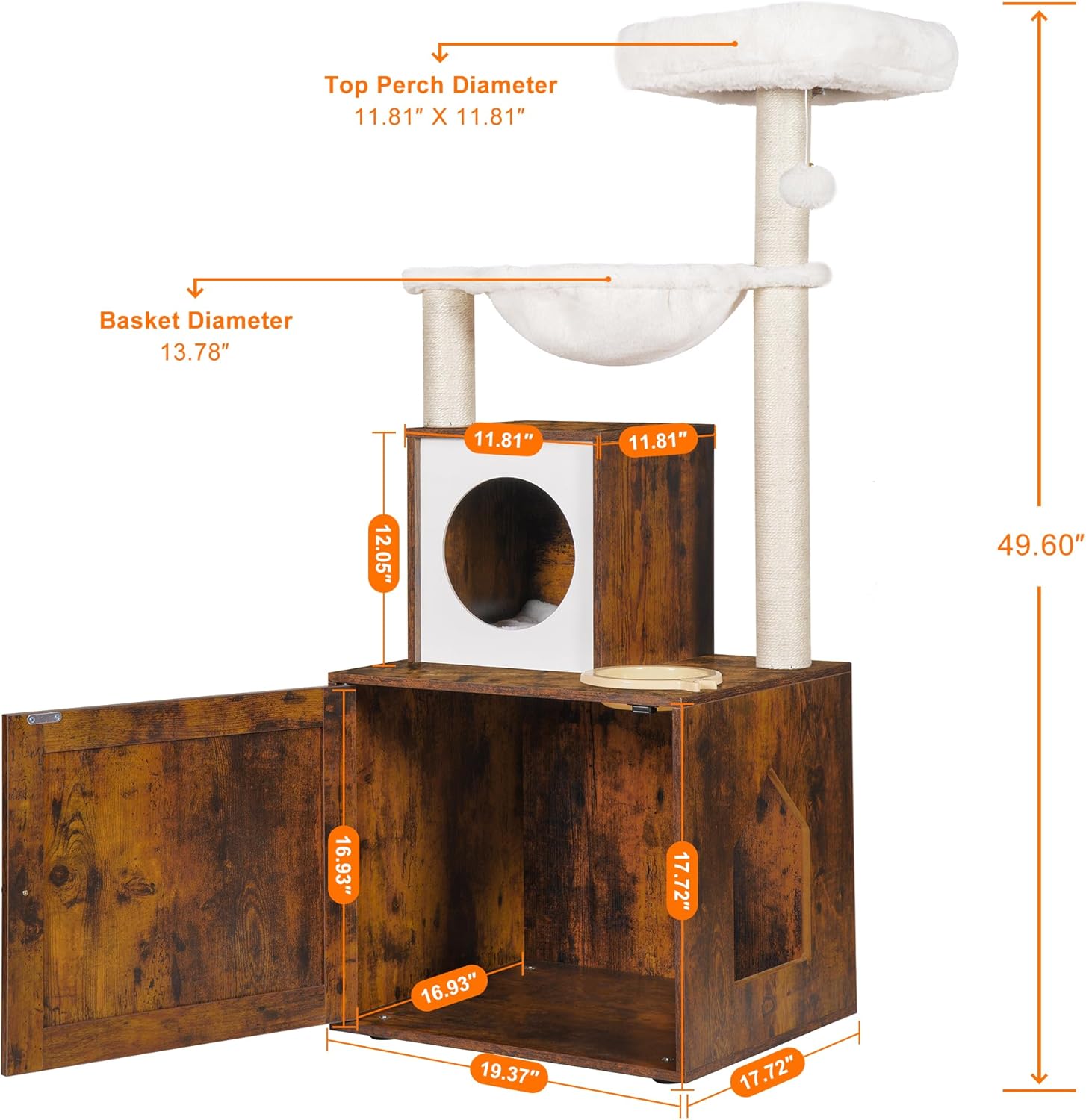 Heybly Cat Tree HCT101SR Instruction Manual