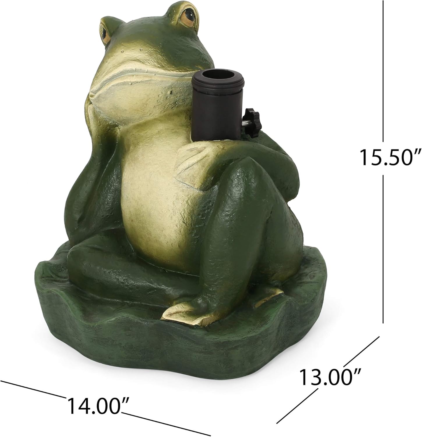 Christopher Knight Home Wendy Frog – Base para paraguas, color verde ...