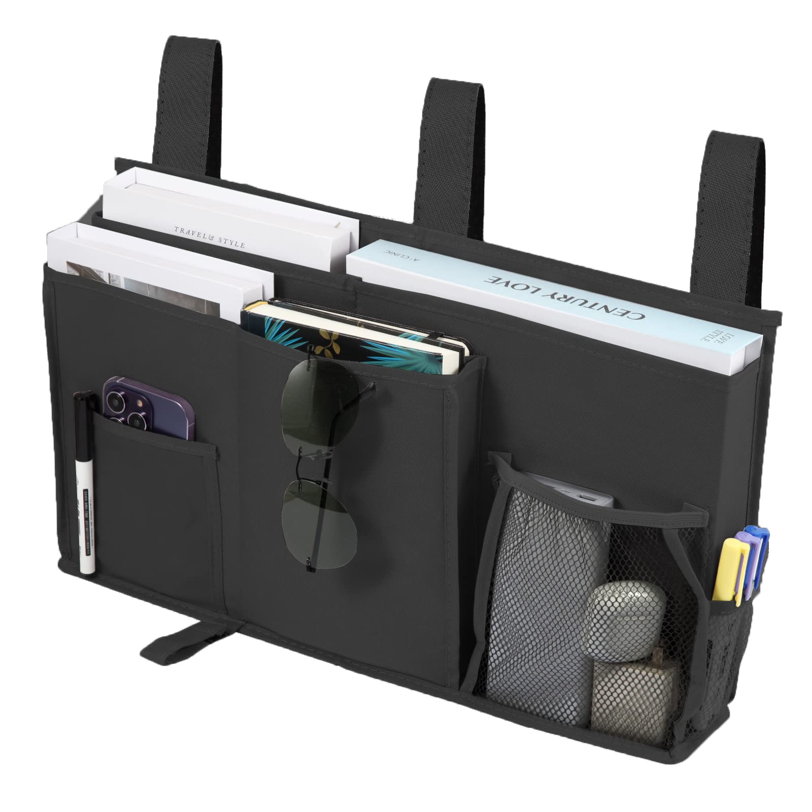 Amazon.com: Joyfulife Bedside Caddy Bunk Bed Organizer Bedside Storage ...