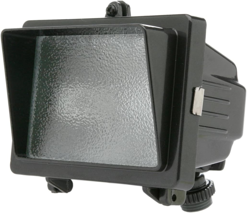 Designers Edge L-56BR 150-Watt Mini Halogen Floodlight, Bronze - Flood ...