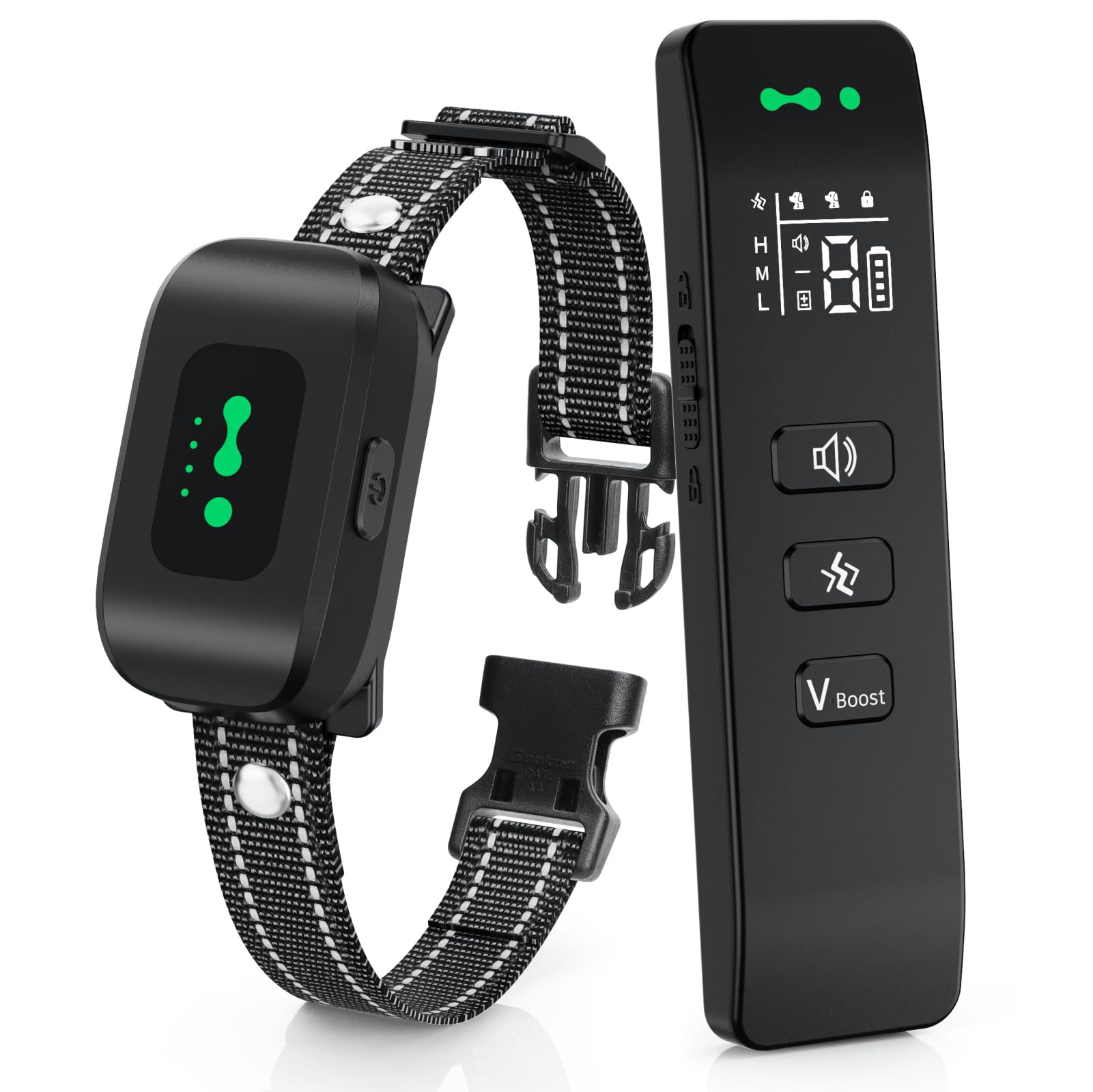 Amazon.com : Trivlpet Vibrating Dog Collar No Shock - 2000ft Dog ...