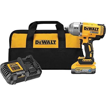 DEWALT 20V MAX* XR Impact Wrench Kit, Brushless, High Torque, Detent ...