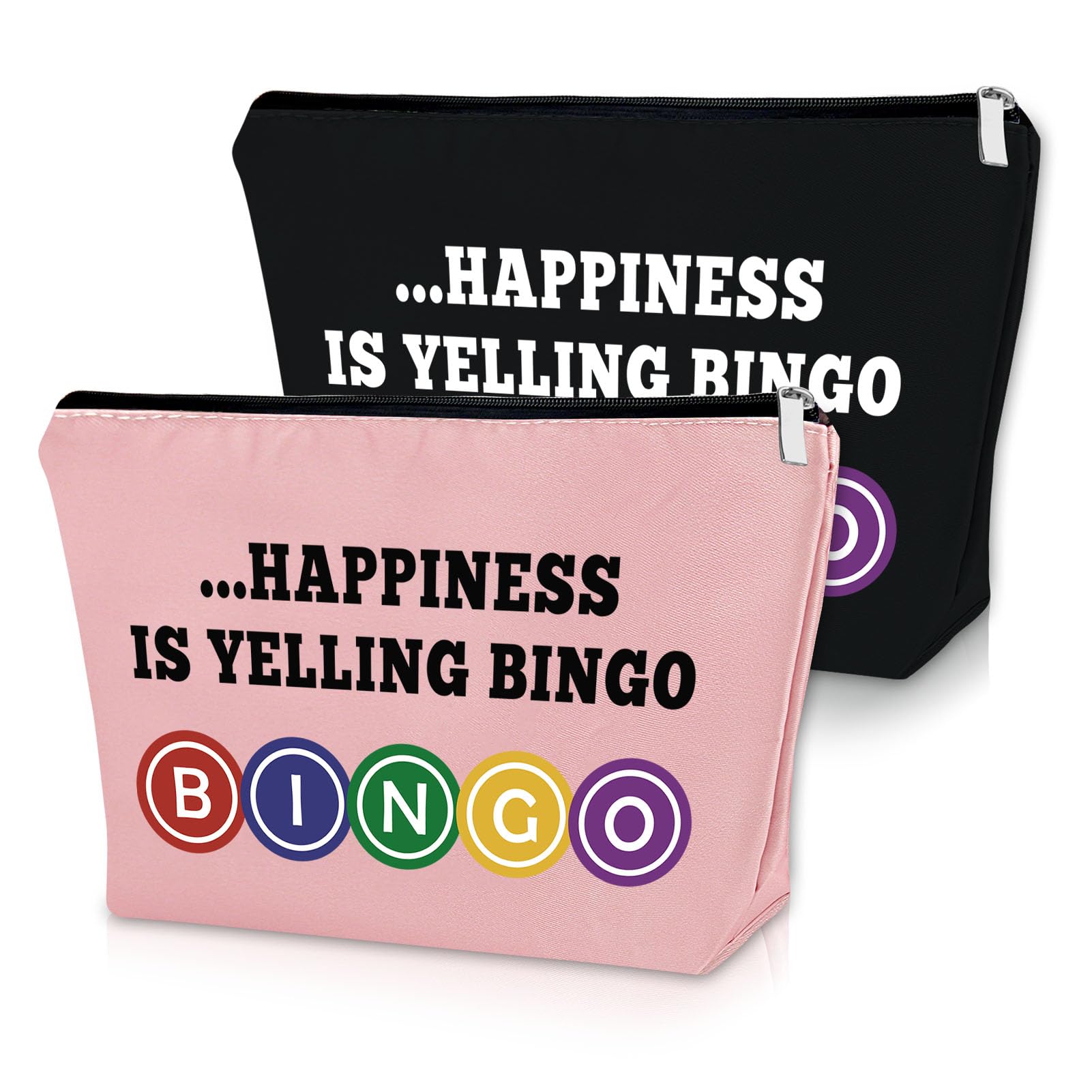 Amazon.com: Sazuwu Bingo Gifts for Women 2PCS Makeup Bag Bingo Game ...