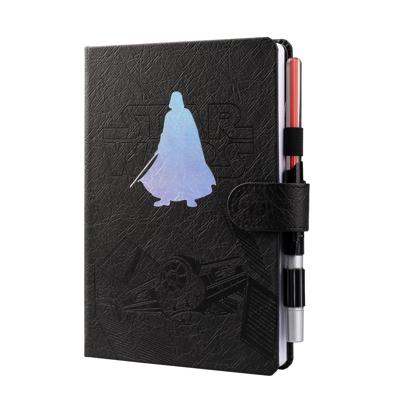 Grupo Erik Star Wars Notebook A5 and Darth Vader Lightsaber Pen/Dotted ...