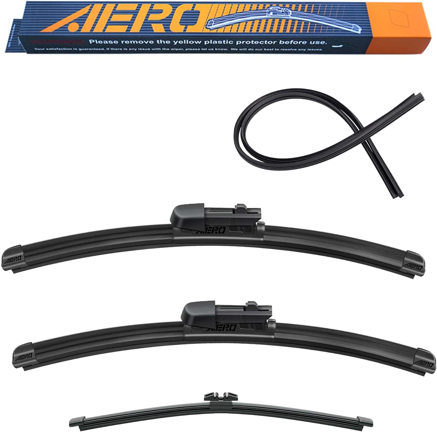 Amazon.com: AERO Wipers Replacement for Honda Civic 2024 2023 2022, 24 ...