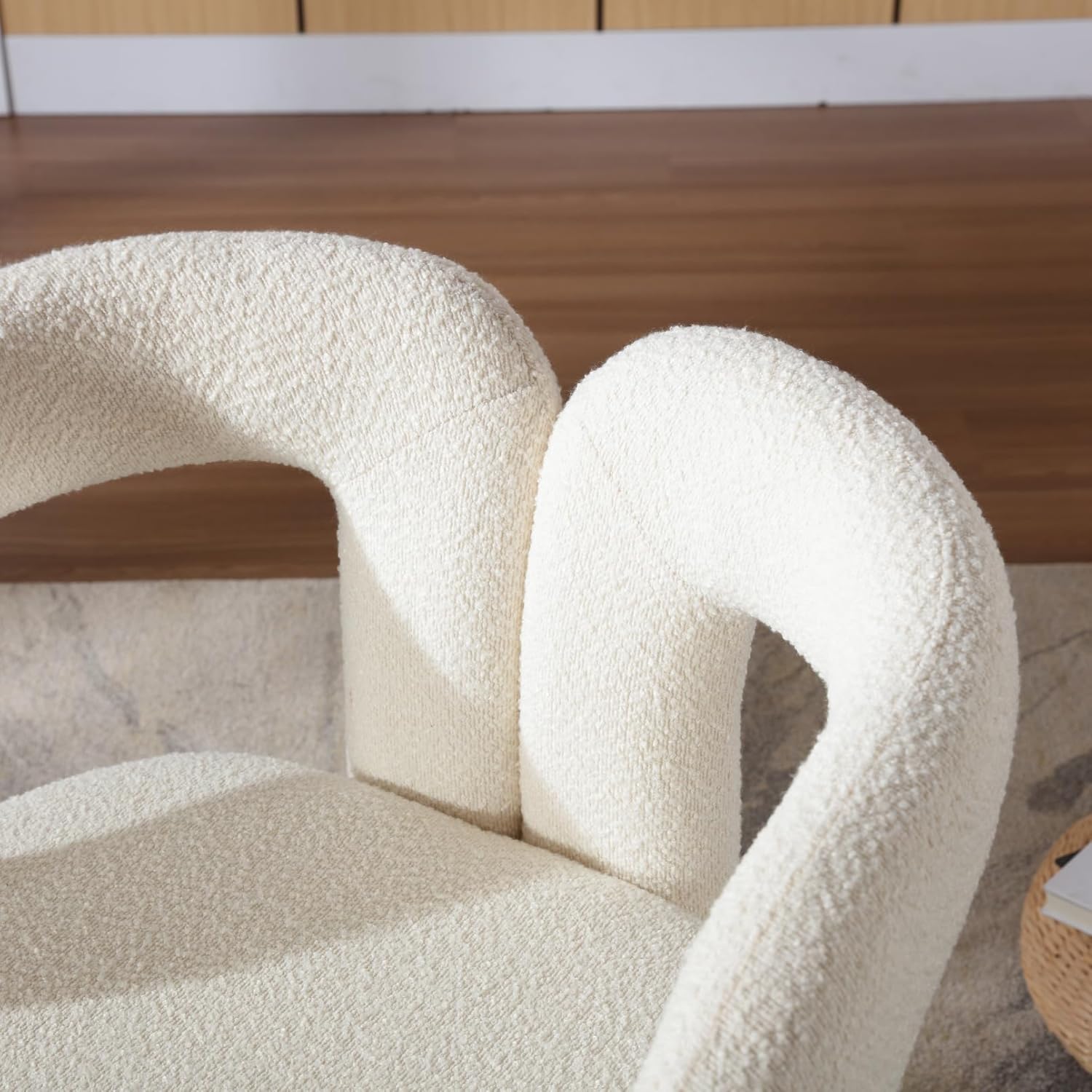 Silla giratoria de 360 grados con respaldo único, silla decorativa de ...