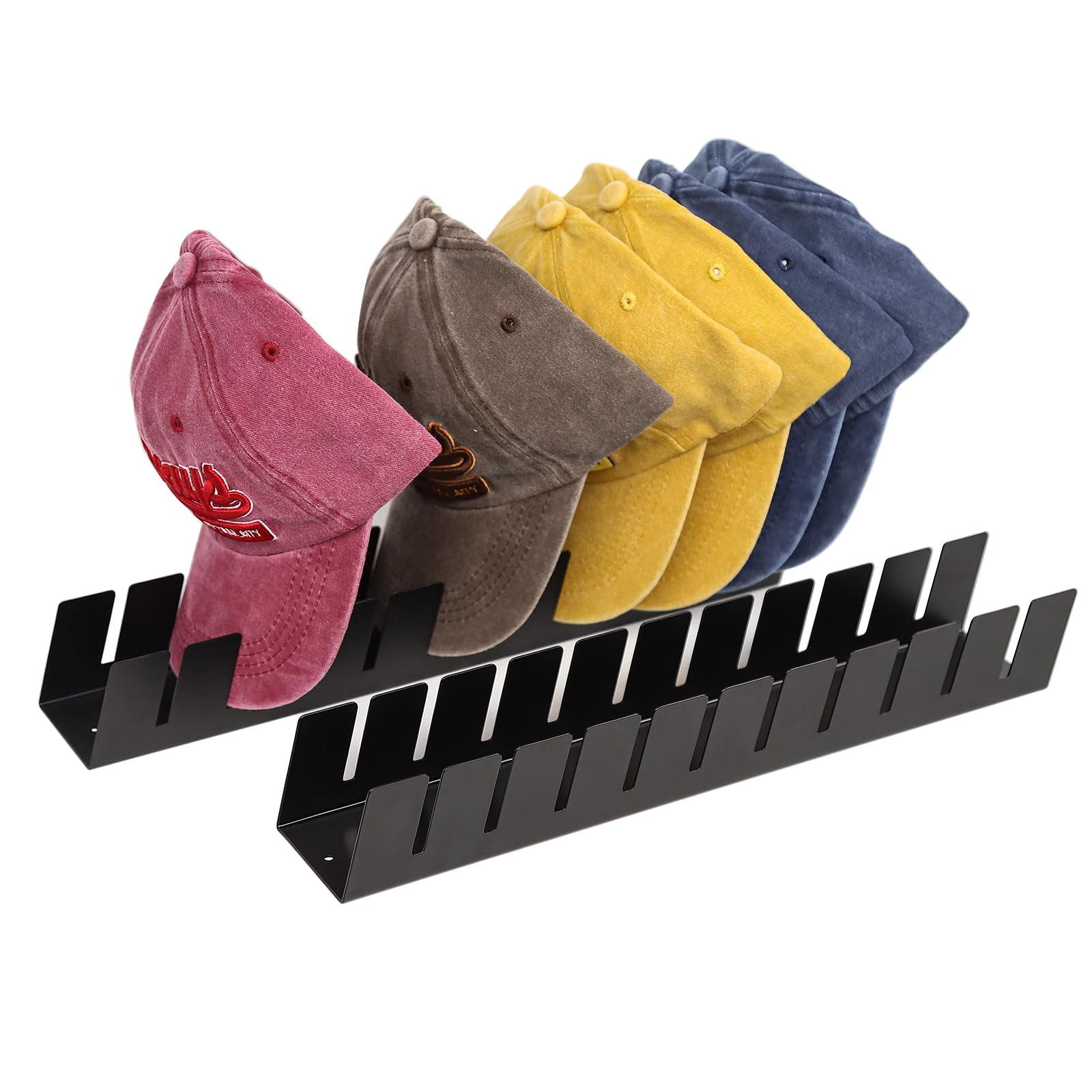 Amazon.com: Coopzero Hat Stand for Baseball Caps(2 pack), Alloy Steel ...