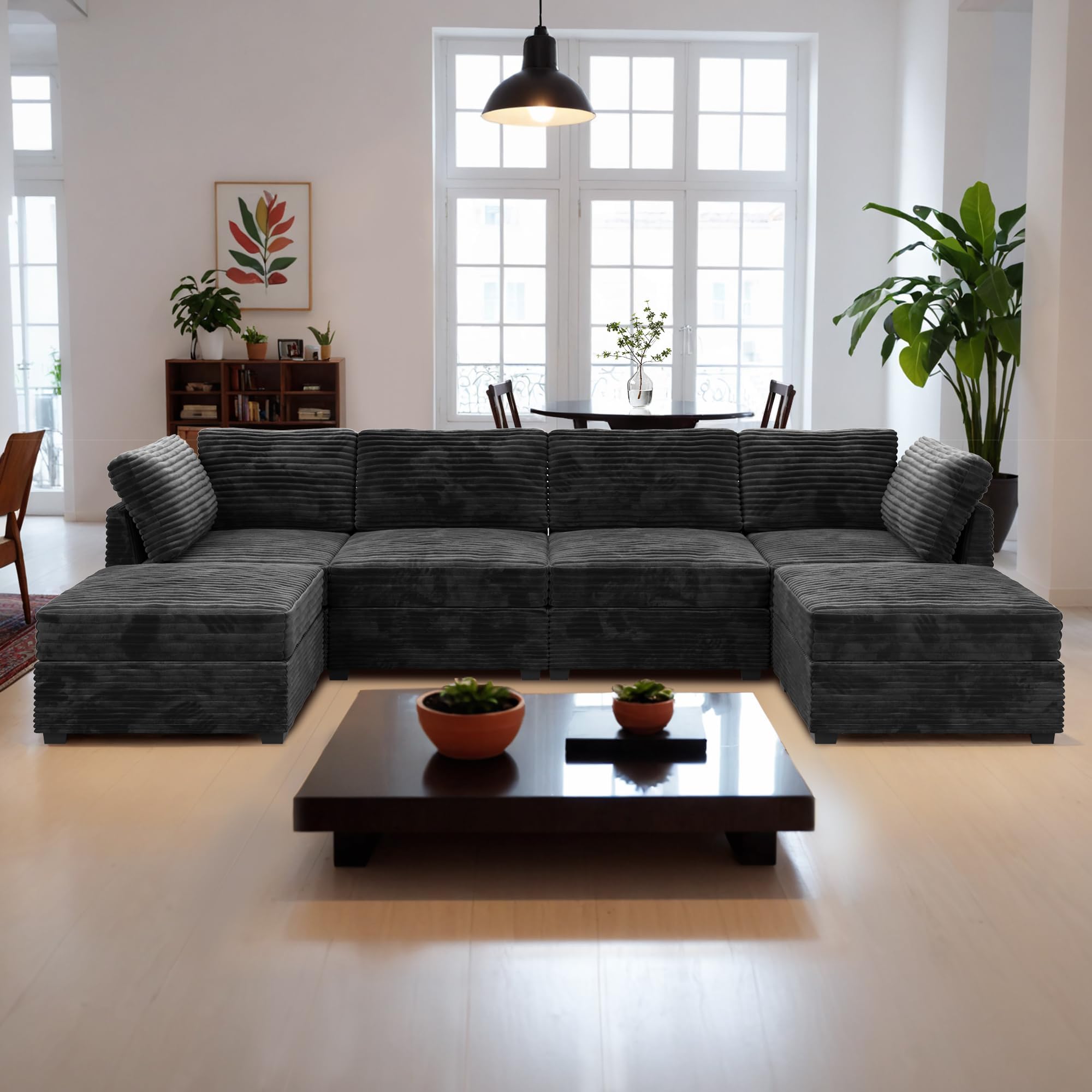 Amazon.com: Luxury Modular Sectional Sofa Couch - Cloud Couch for ...
