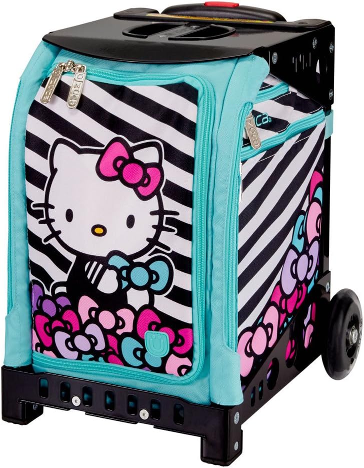 Amazon.com : Zuca MINI HELLO KITTY (STRIPES & BOWS/BLACK FRAME FLASHING ...