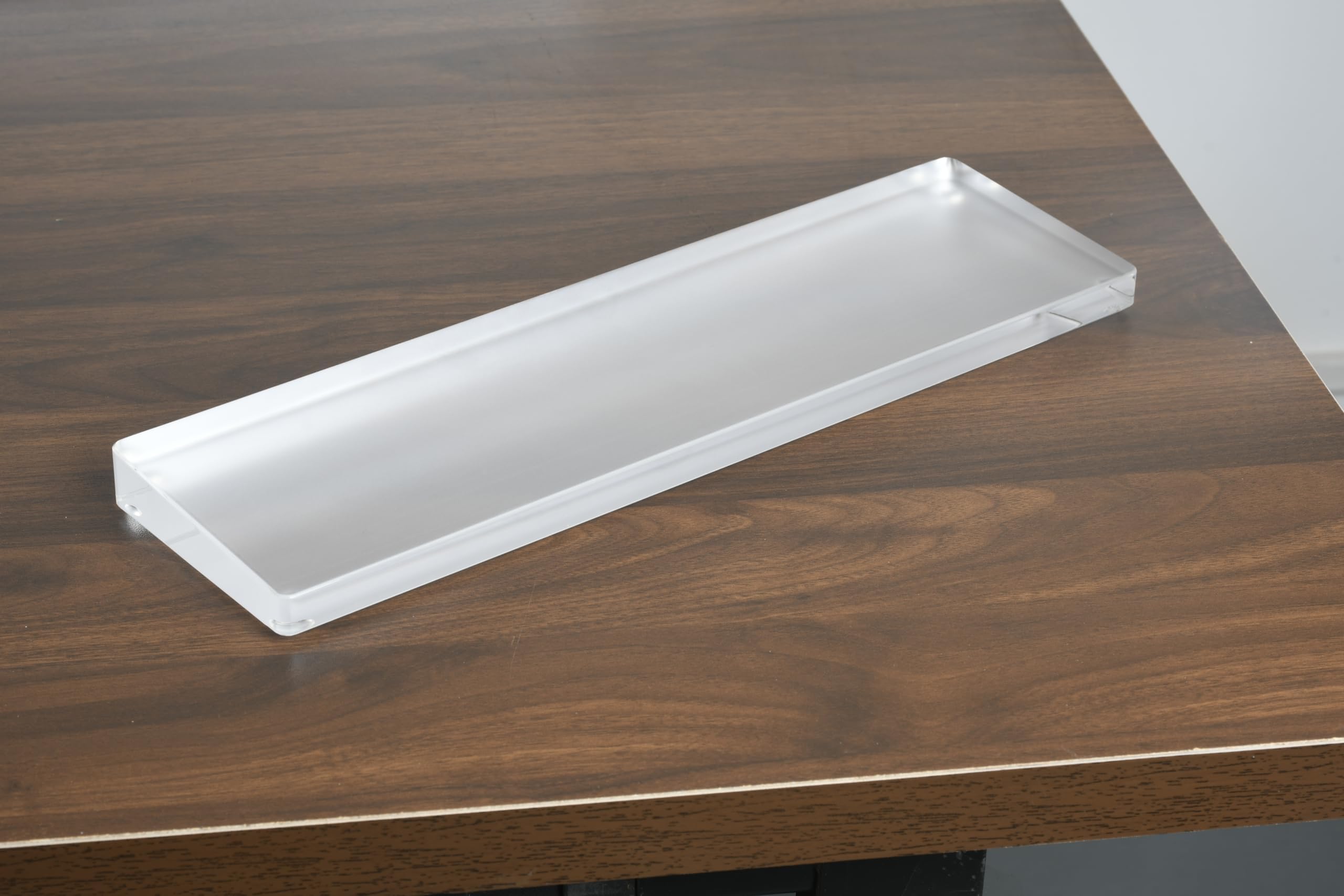 Amazon.com : Frosted Acrylic Gaming Keyboard Wrist Rest Pad, Clear ...