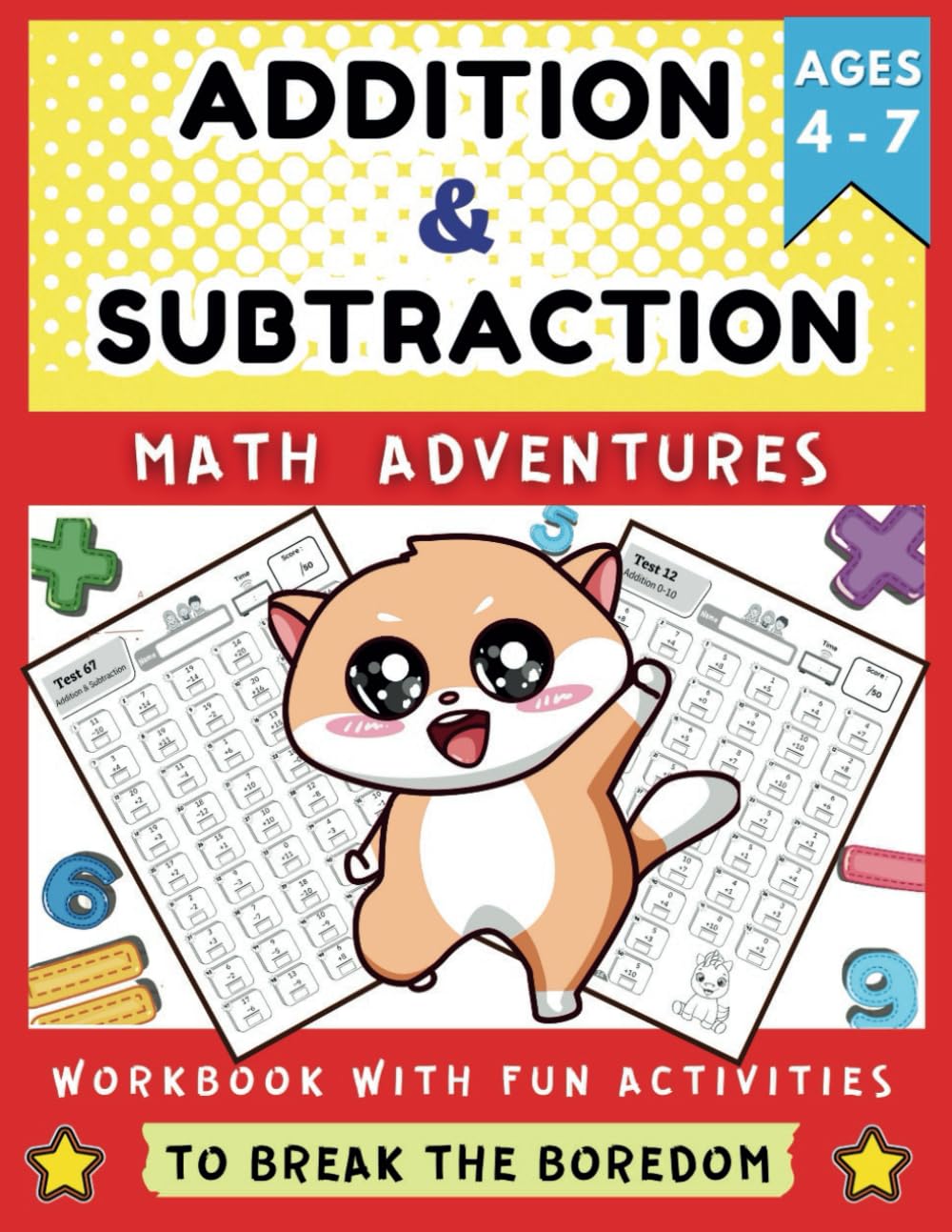 Math Adventures, Addition And Subtraction Workbook With Fun Activities ...