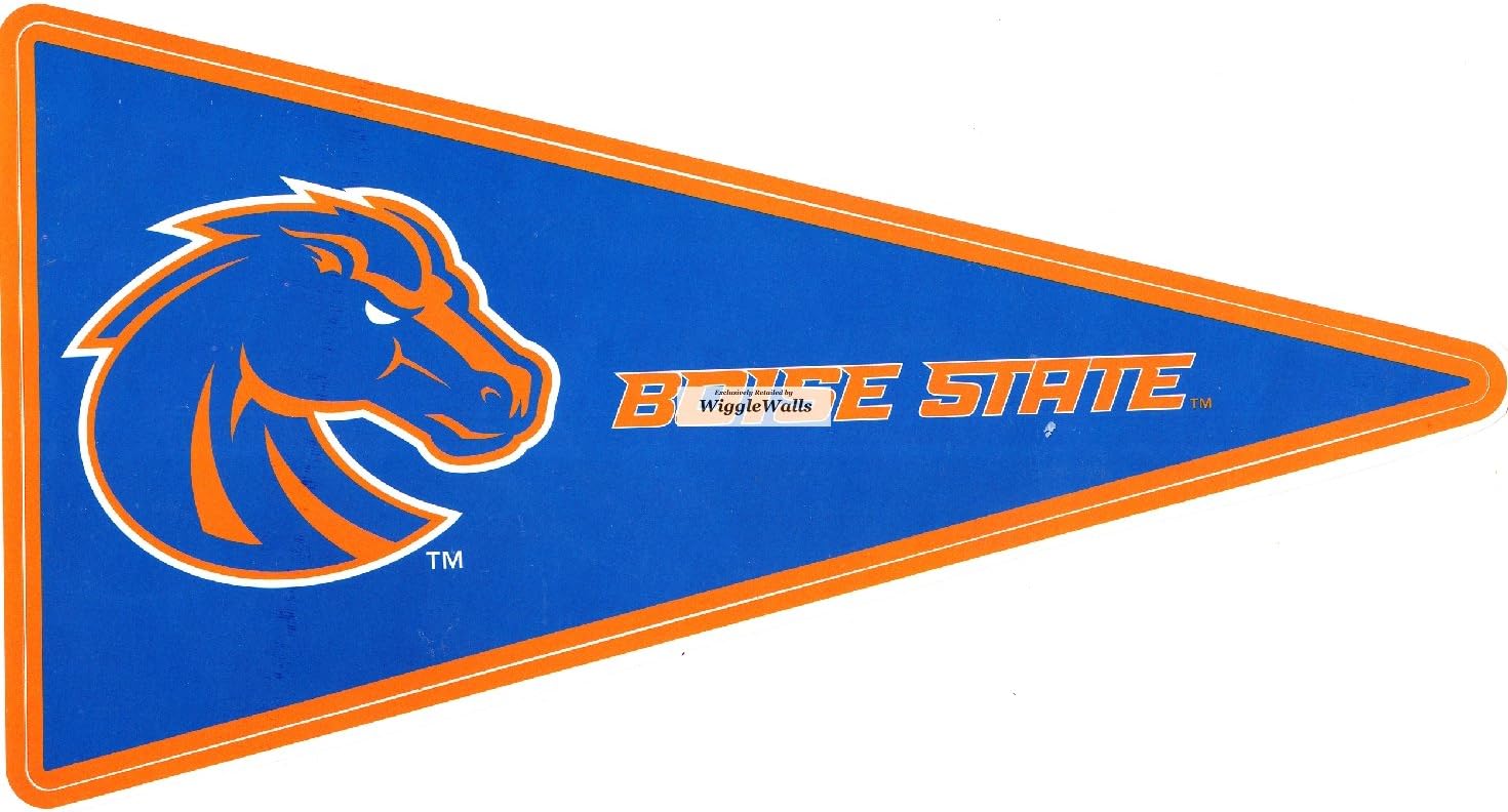 Amazon.com: 10 Inch BSU Broncos Logo Pennant Flag Boise State ...
