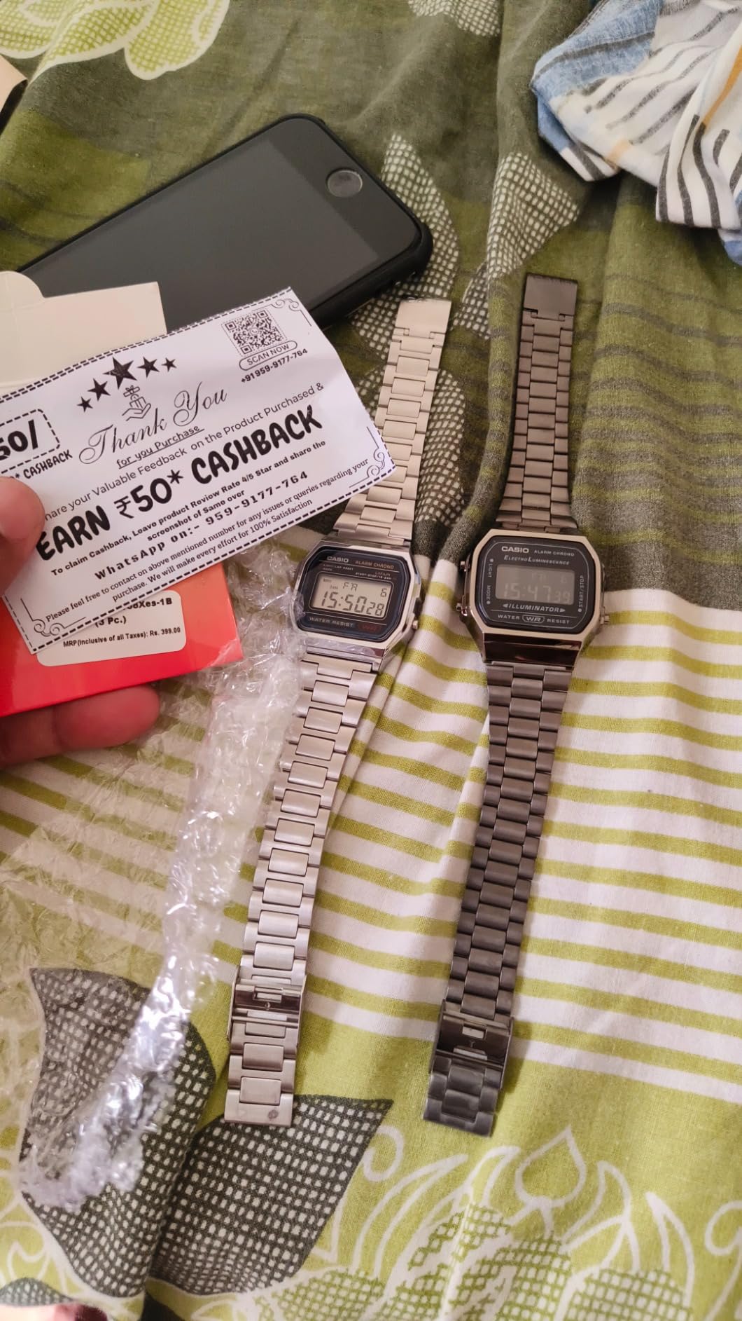 FCS Thermoplastic Polyurethane [Pack Of 3 Screen Guard For Casio ...