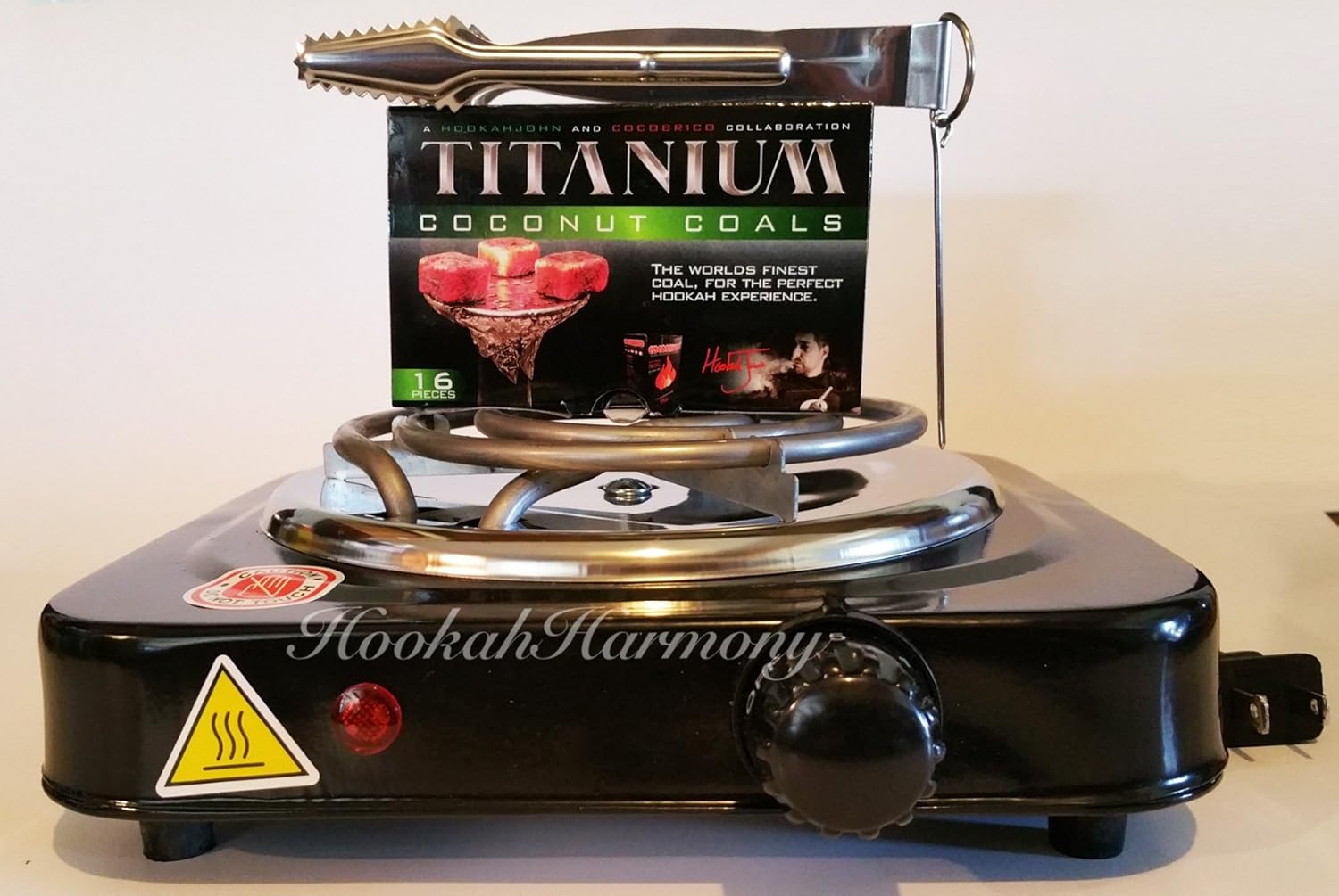 Amazon.com: HookahHarmony Hookah Charcoal Coco Burner 1100 Watt Hot ...