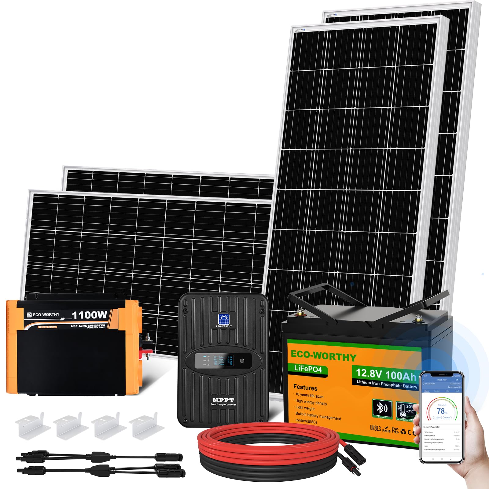 Complete Solar Kit Light