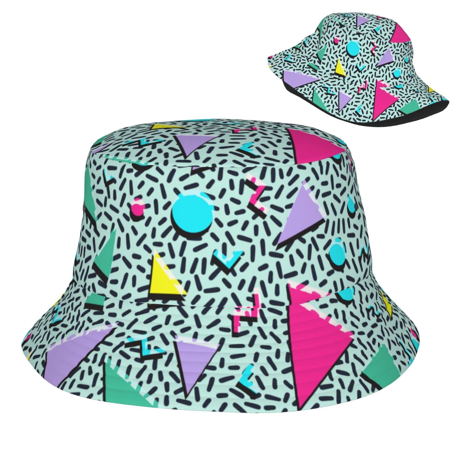 Snapklik.com : 80s 90s Bucket Hats For Women Summer Sun Beach Travel ...