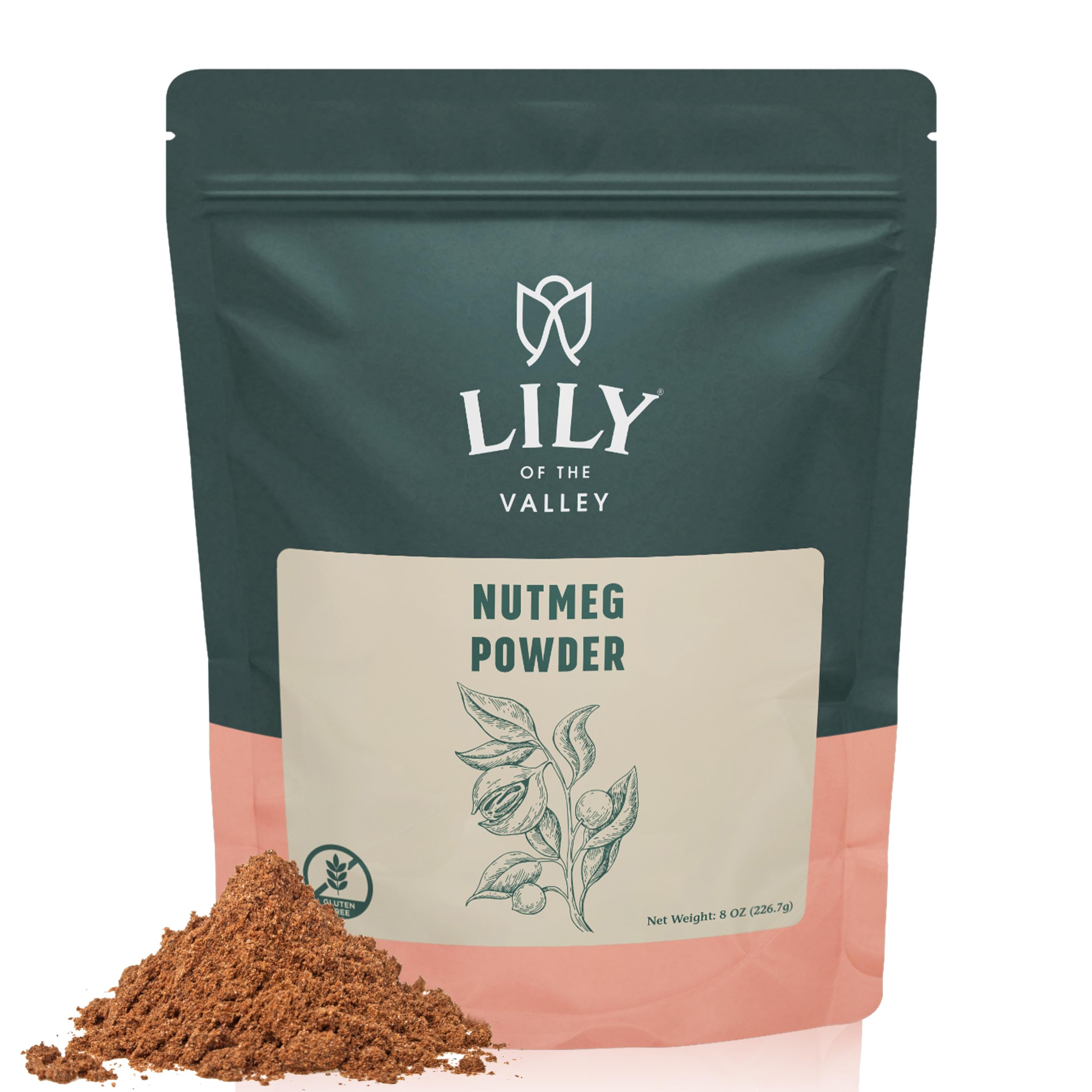 Amazon.com: Lily of the Valley Nutmeg Powder - Ground Nutmeg Great for ...