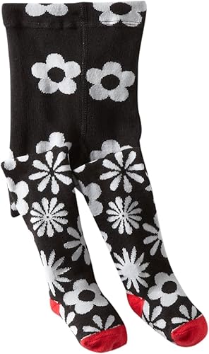 Amazon.com: Jefferies Socks Baby-Girls Newborn Flurry Flower Tight ...