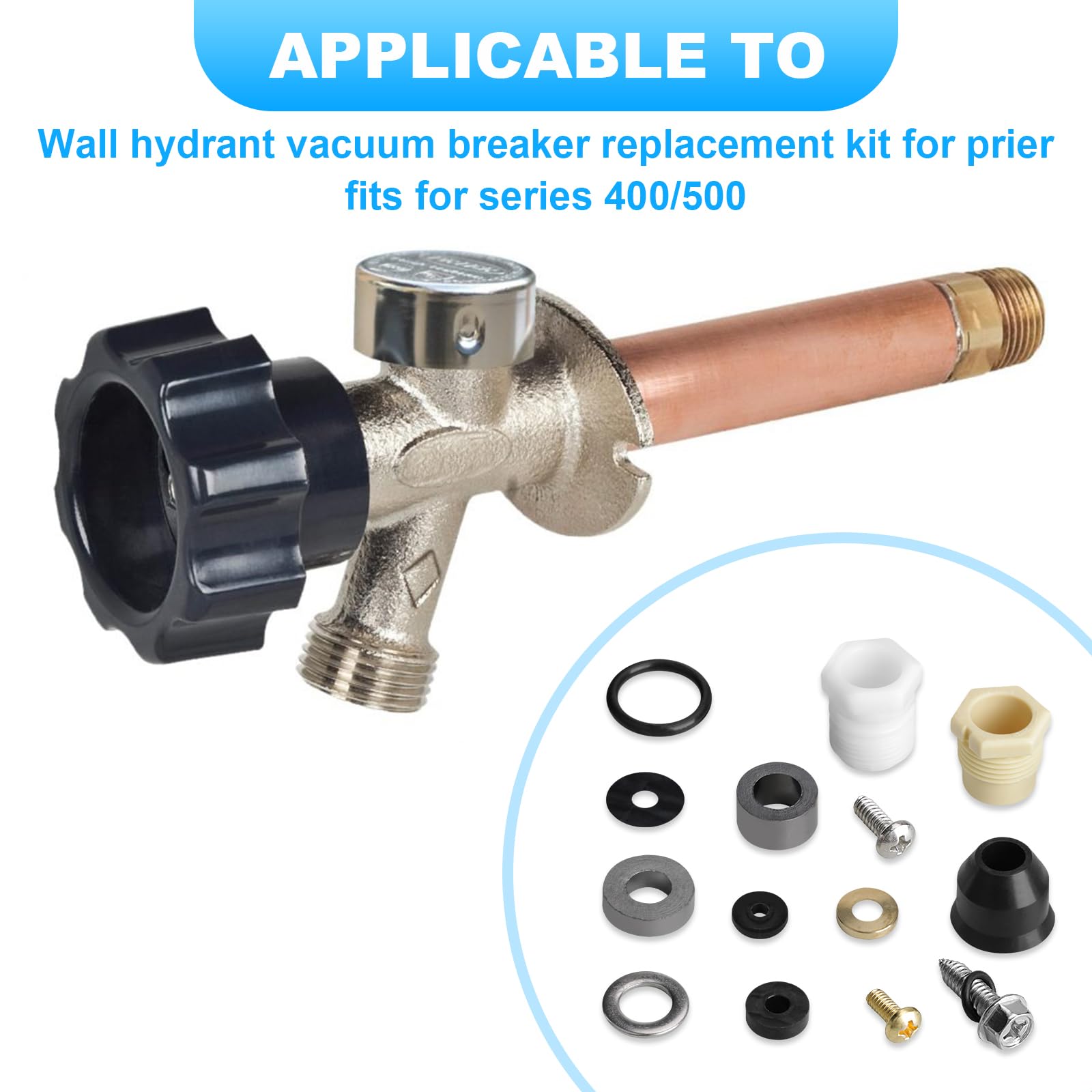 Snapklik.com : For Prier 630-7755 Wall Hydrant Repair Kit Fit Mansfield ...