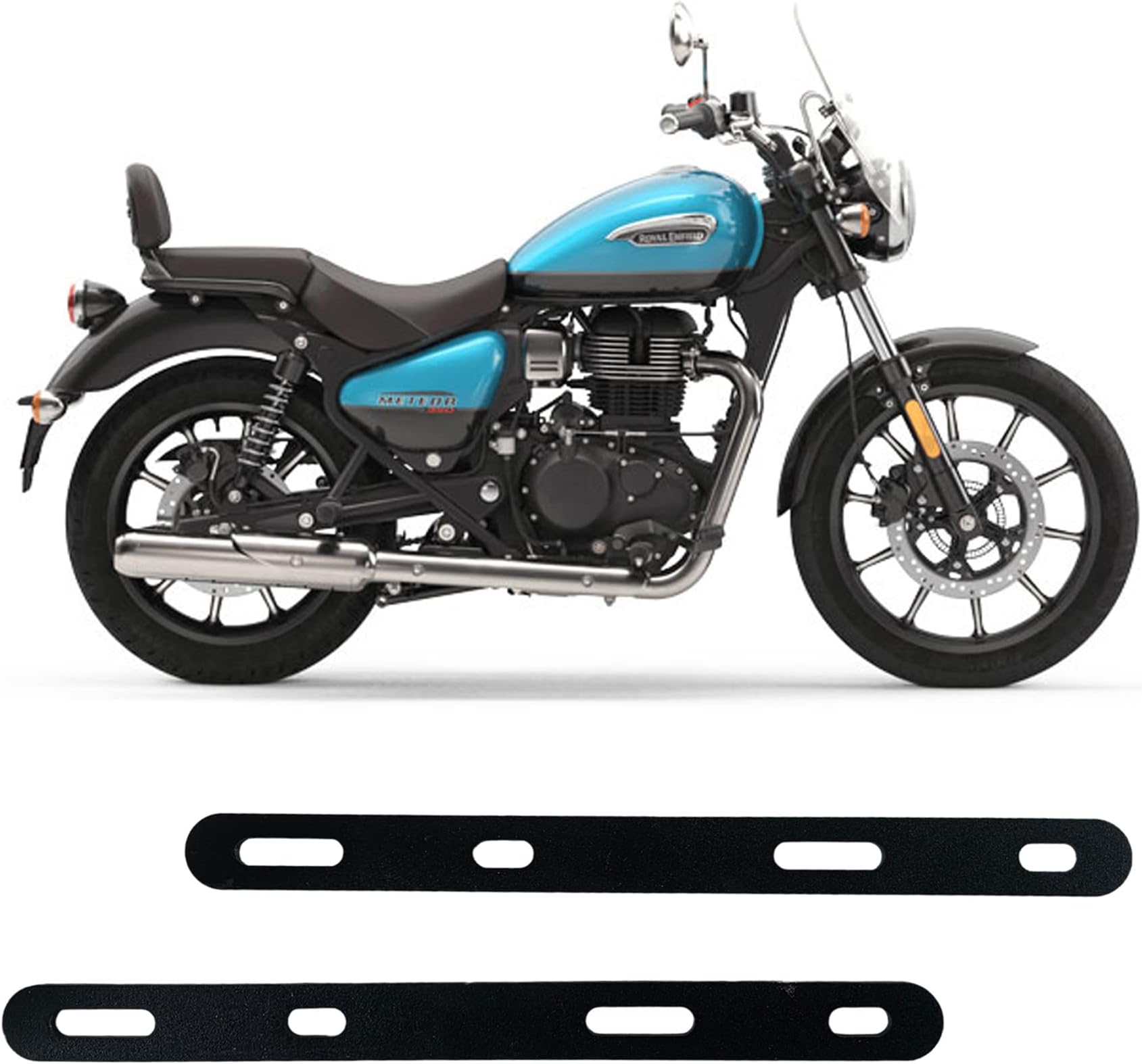 L3 Modz Back Rest Extender for RE Meteor 350 / Relocation Kit for ...