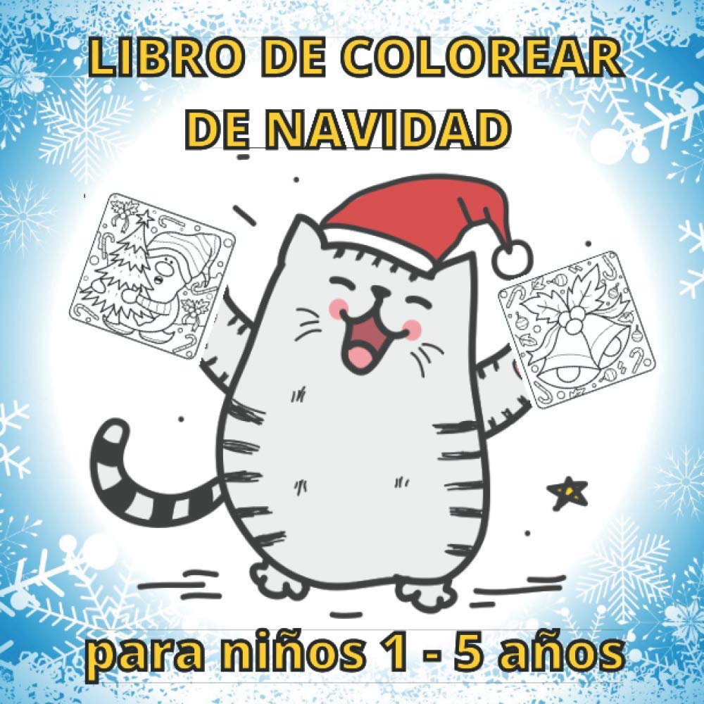 Buy Libro de Colorear de Navidad para niños 1 - 5 años: Navidad Libros ...