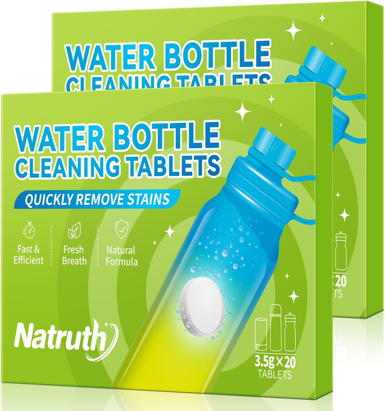 Amazon.com: Arm & Hammer Bottle Blasterz - Drop-In Cleaning Tablets ...