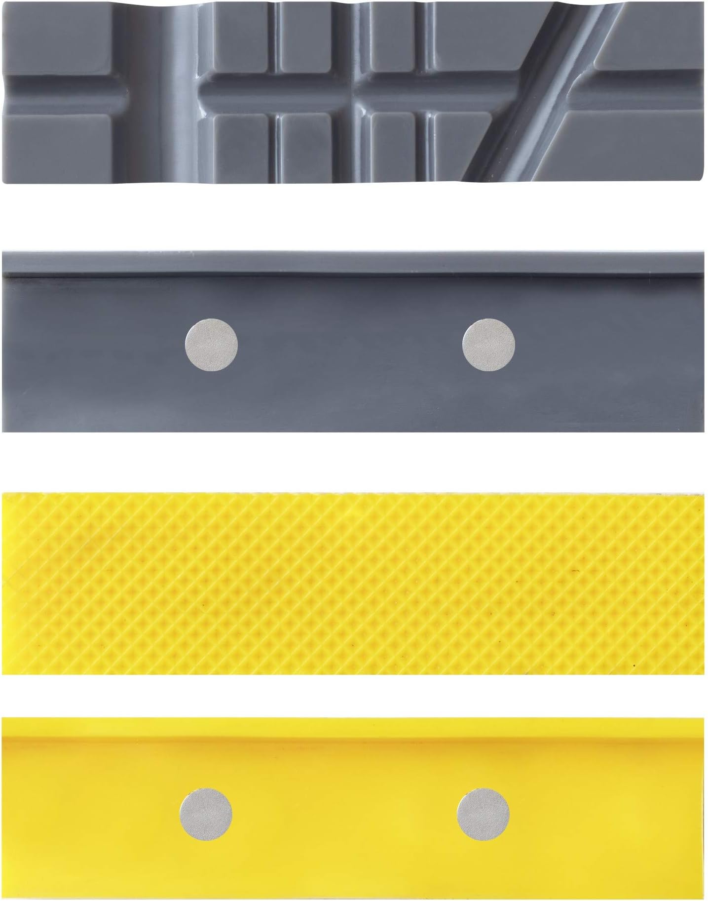 JCL Soft Vise Jaws, 6 inch vice jaw pads (2 pack), including 1 set ...