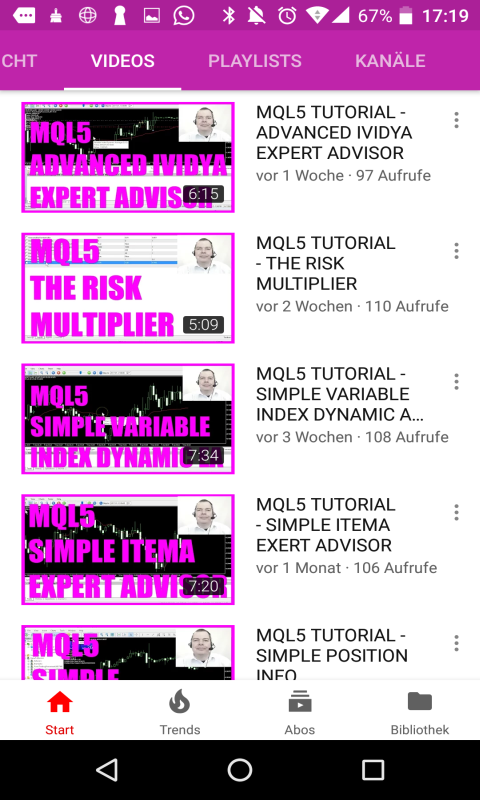 MQL5 Tutorial - Simple Automated Trading - App on Amazon Appstore