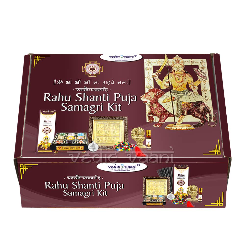 Buy Vedic Vaani Hindu Navagraha Idol Murti of Deity Rahu Brass Statue ...