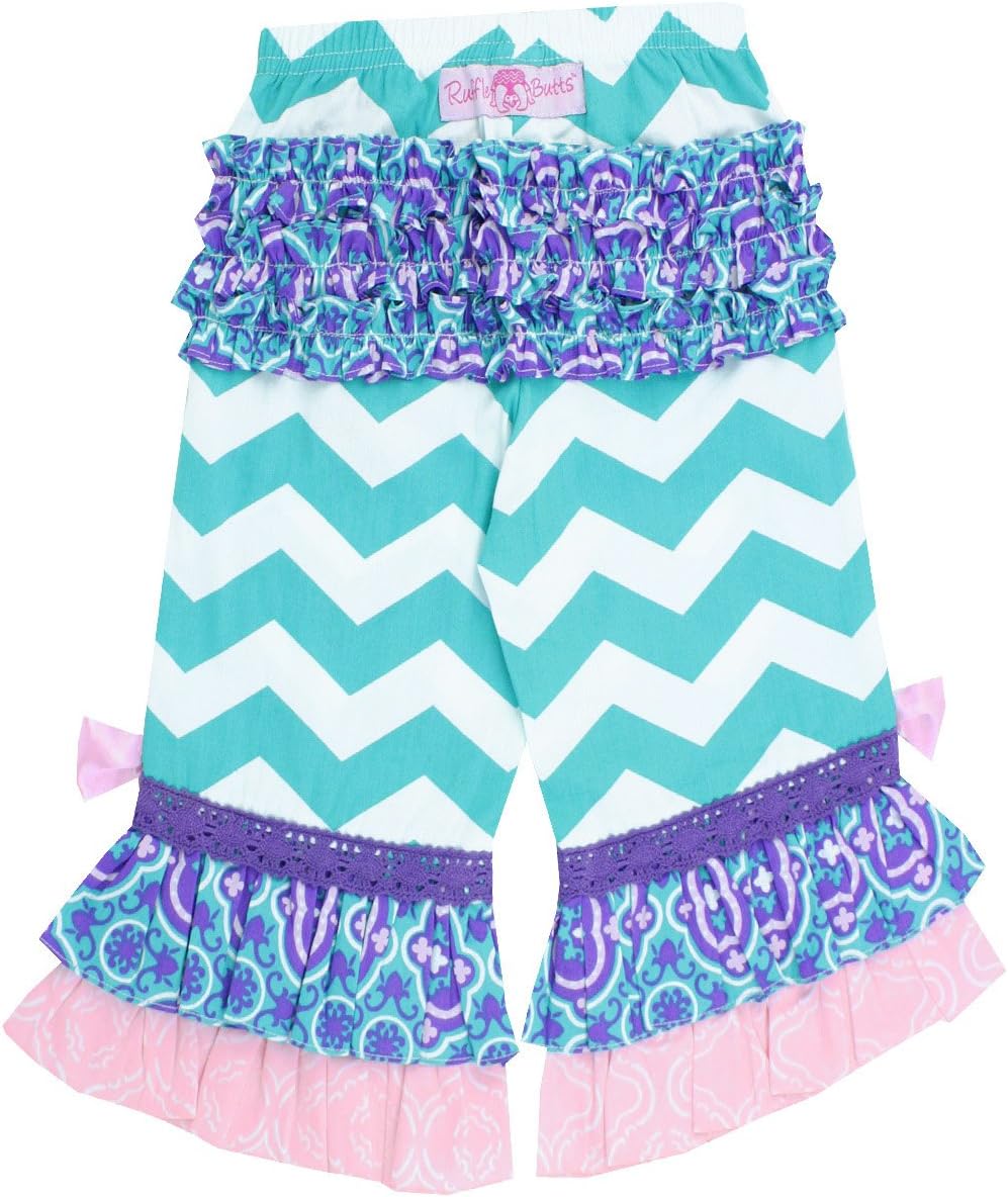 Amazon.com: RuffleButts® Little Girls Ruffled Pants: Clothing, Shoes ...