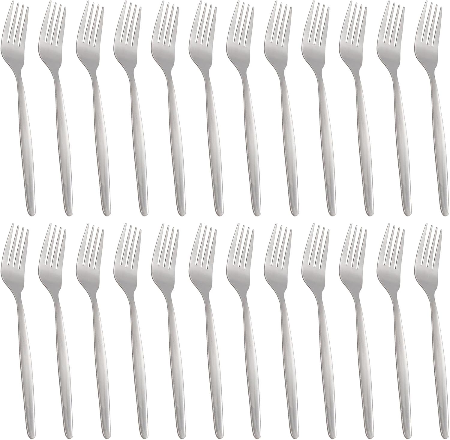 Argon Tableware Economy Stainless Steel Dinner Forks - 19.5cm - Pack of ...