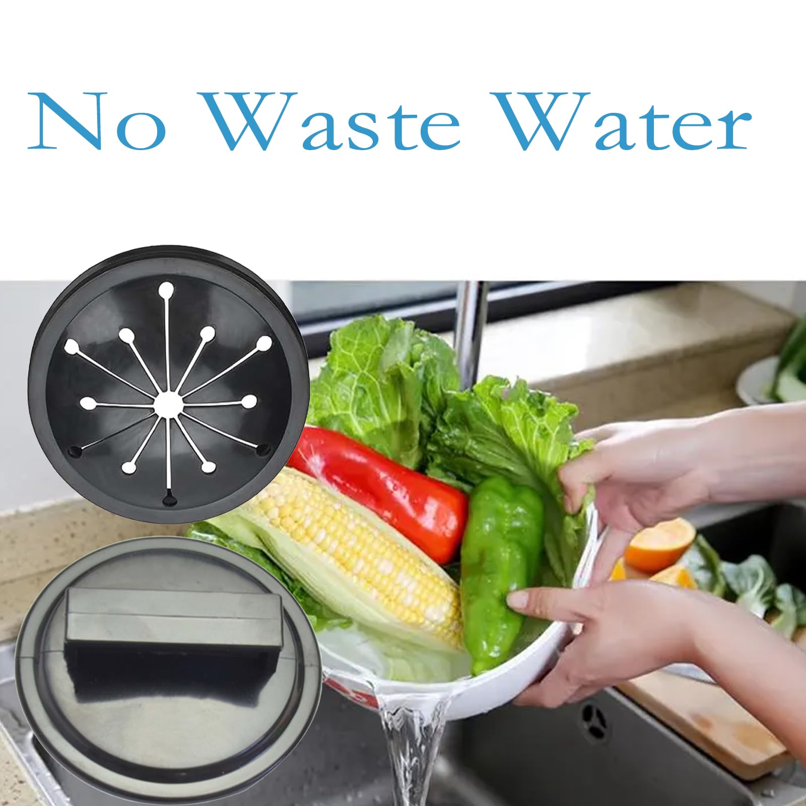 Snapklik.com : 3 Inch Garbage Disposal Splash Guard Collar Sink Stopper ...